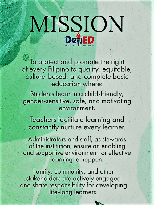 Vision, Mission & Core Values | Marcela Marcelo ES